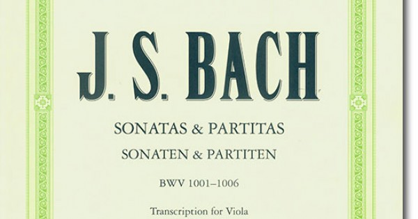 J. S. Bach Sonatas and Partitas BWV 1001–1006 Transcription for Viola solo