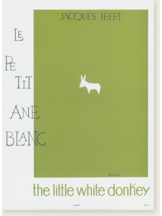 Jacques Ibert The Little White Donkey for Piano